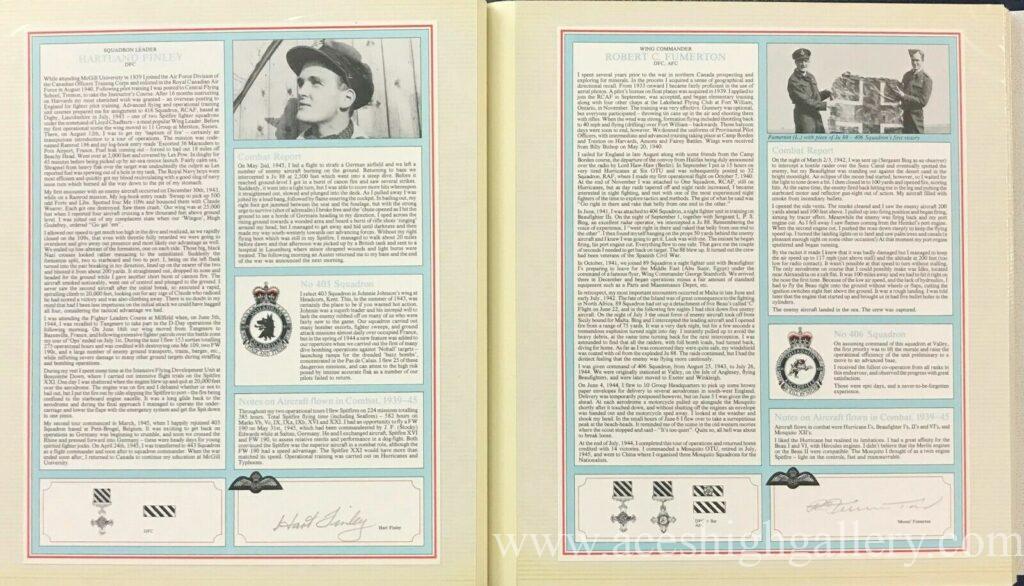 RCAF FIGHTER AND BOMBER ALBUM | Aces High Gallery