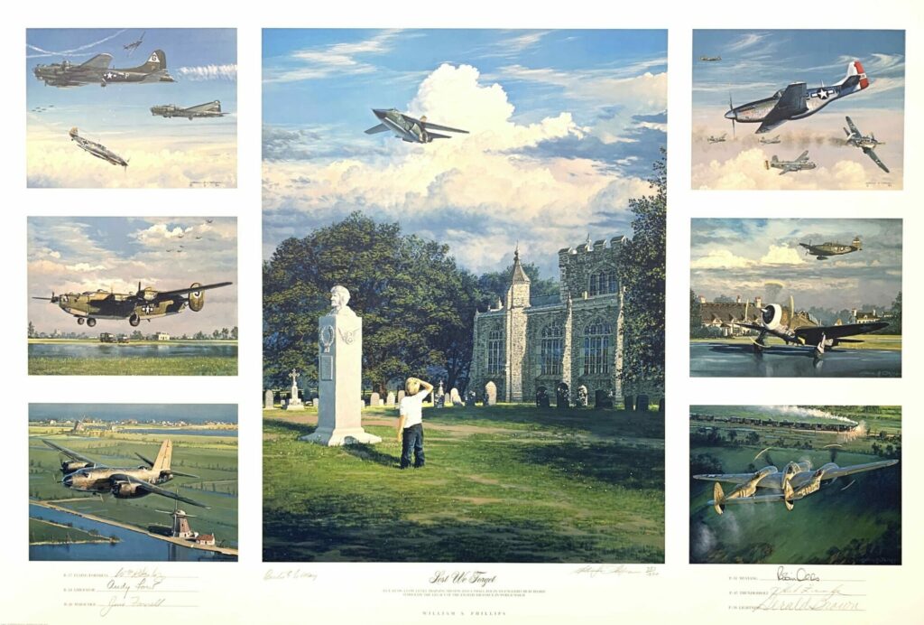 LEST WE FORGET by William S. Phillips | Aces High Gallery