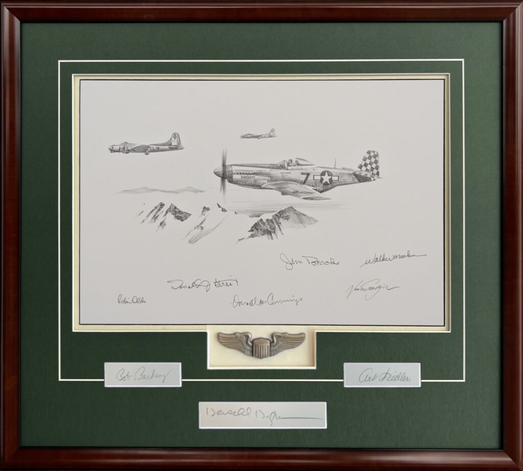 Original Pencil Drawing by Nicolas Trudgian | Aces High Gallery