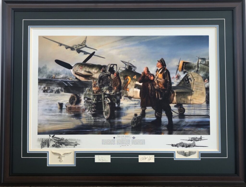 Prey for Mercy Double Remarque by John Shaw - Framed Collector’s Piece | Aces High Gallery