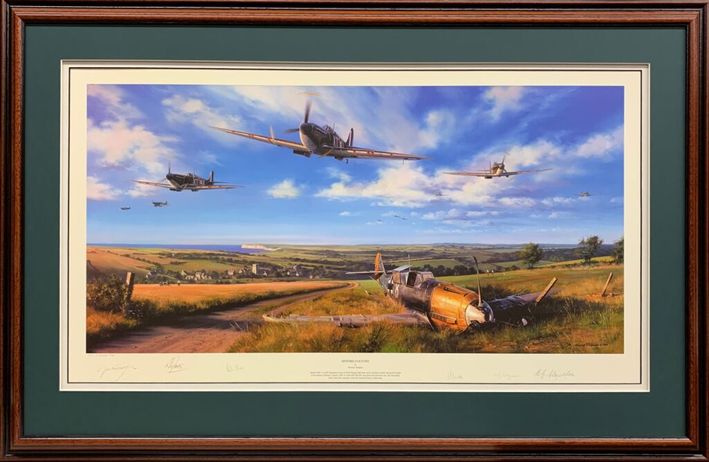 Spitfire Country Framed | Aces High Gallery