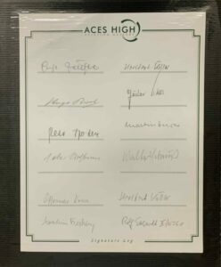 LUFTWAFFE SIGNED PROFILE ALBUM | Aces High